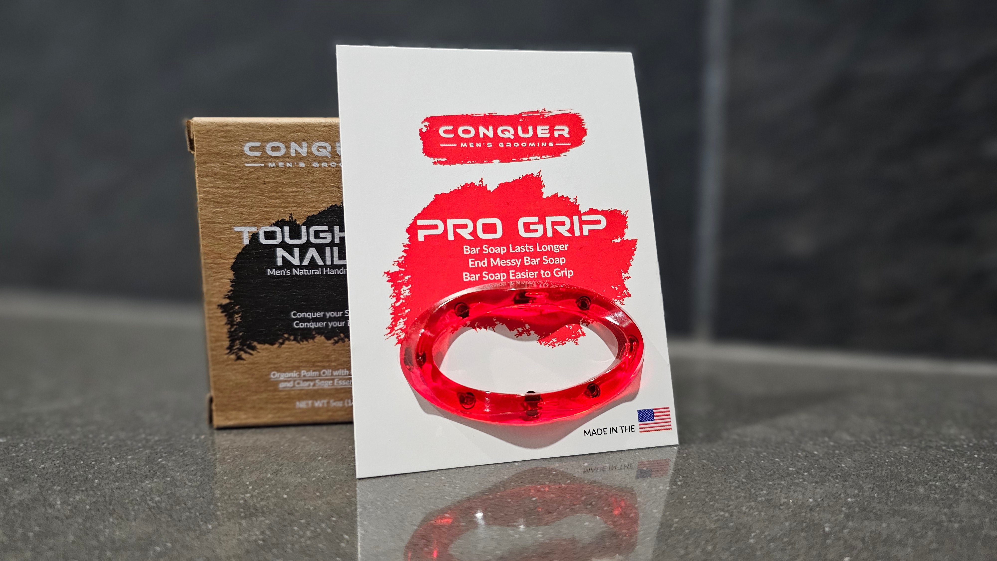 Pro Grip - Red – Conquer Men's Grooming